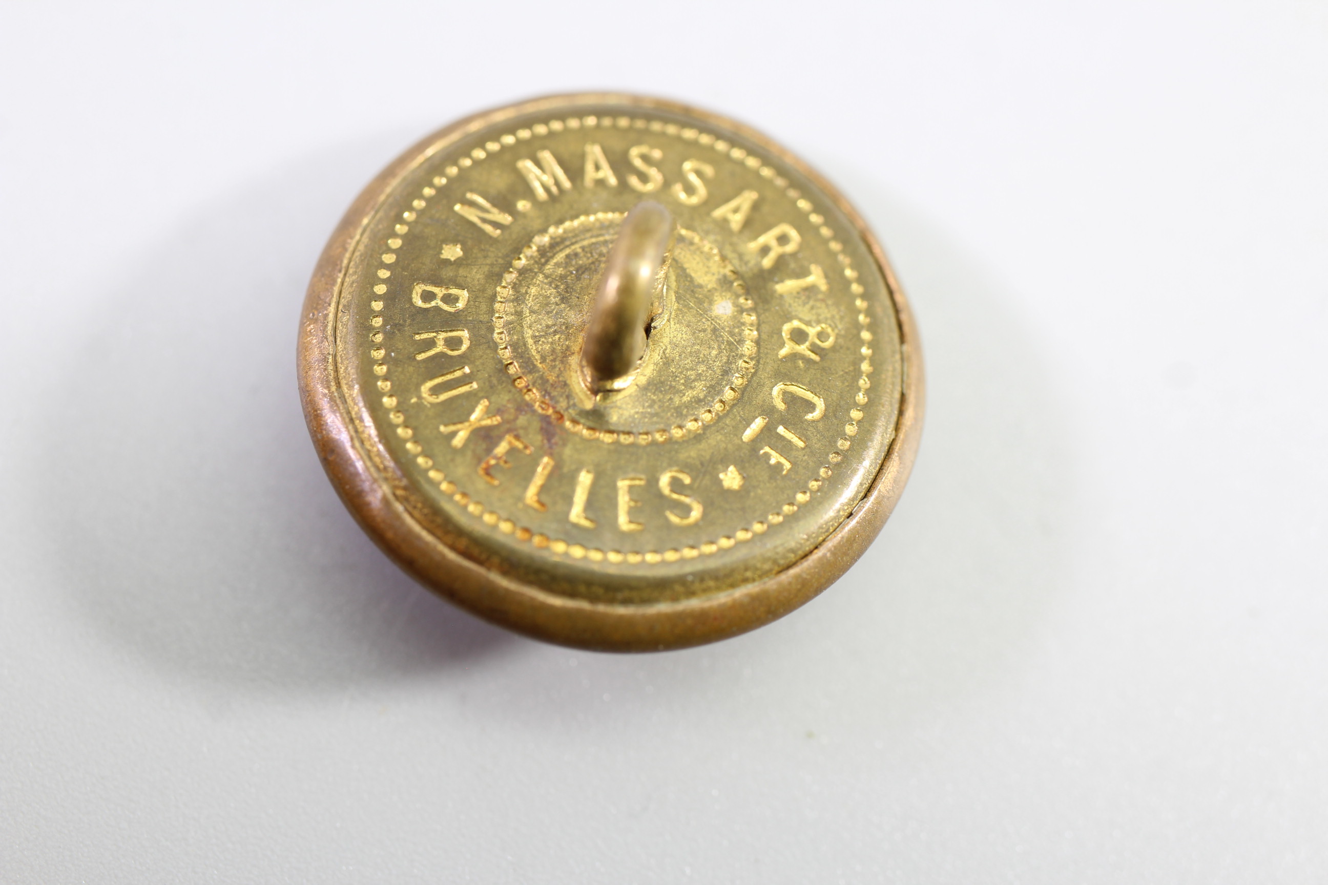 Livree Uniformknopf EAR Königreich Hannover Metall Uniform Knopf