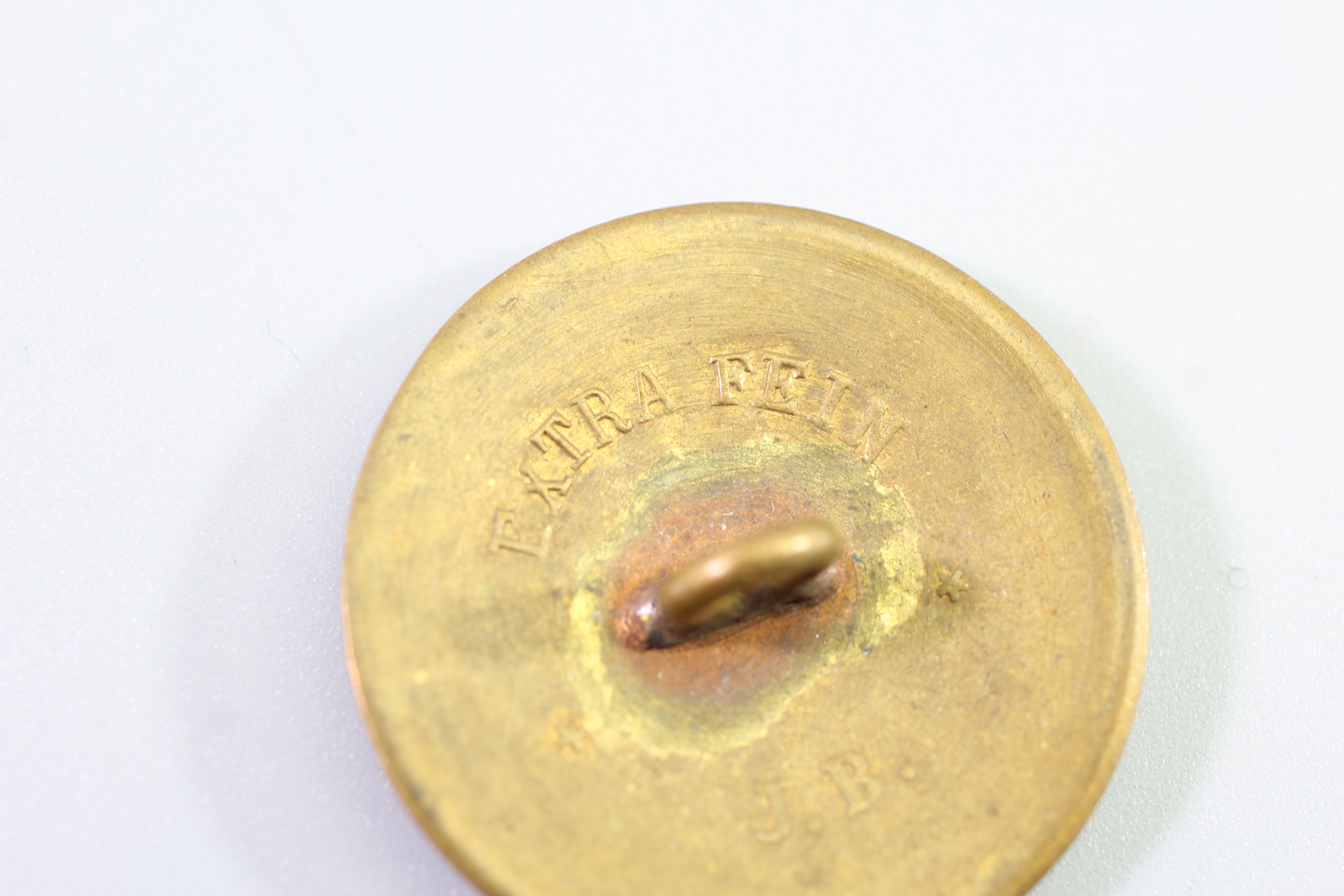 Livree Uniformknopf EAR Königreich Hannover Metall Uniform Knopf